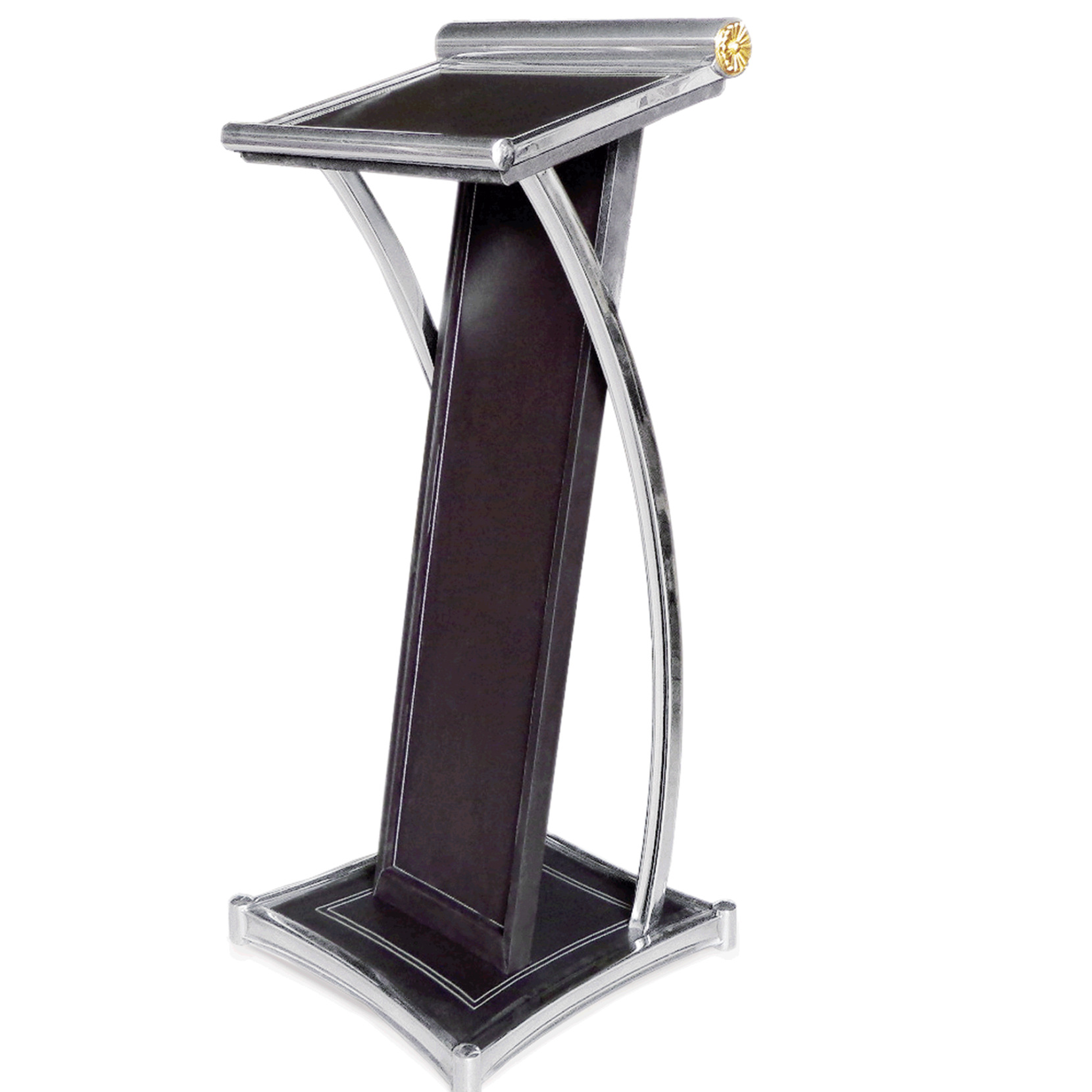 Rednerpult, 50 x 50 x 120 cm/Holz | Gastrobedarf für Profis